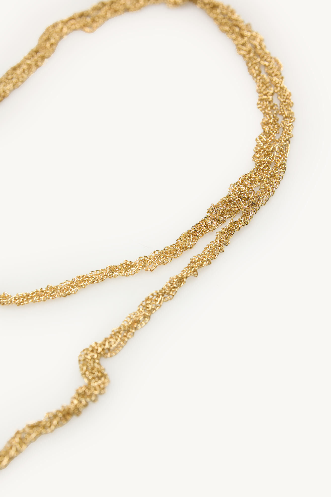 Nicole. Collar largo cadena trenzada | Collares de Mujer | Pedro del Hierro