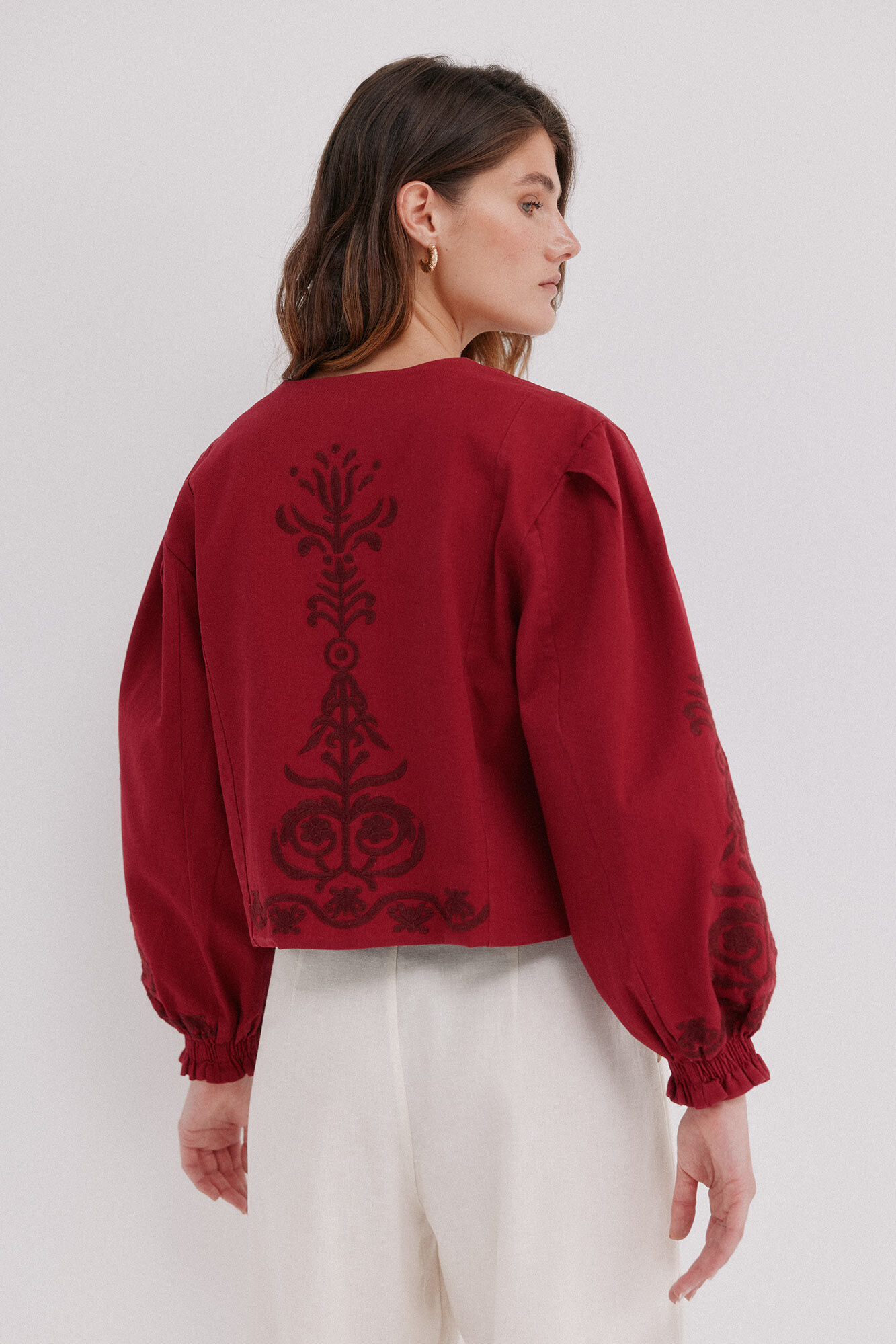 Eva. jaqueta bordada | Casacos de mulher | Pedro del Hierro