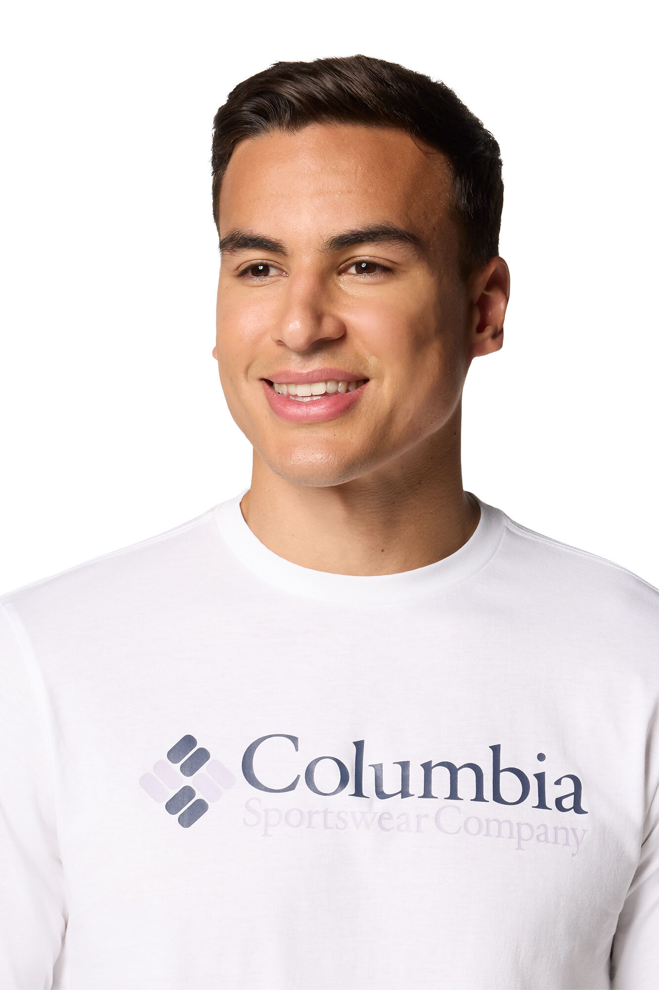 T-shirt de manga curta Columbia Basic Logo ™ de algodão orgânico para ...