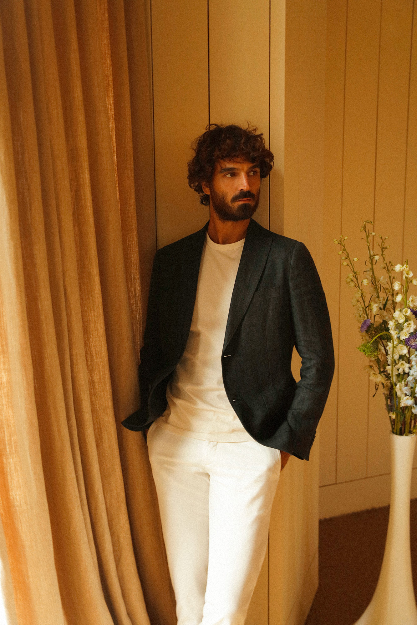 Blazer slim linho | Blazers de homem | Pedro del Hierro