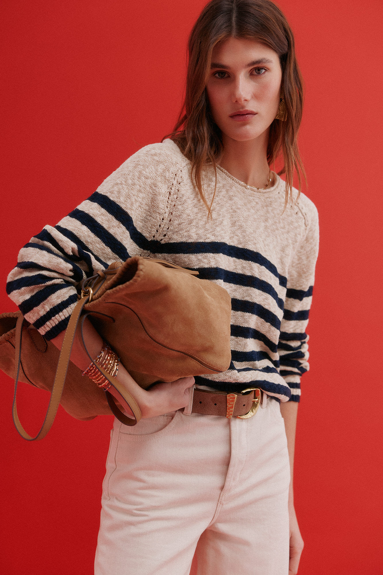 Ismérie. Camisola às riscas | Camisolas de mulher | Pedro del Hierro