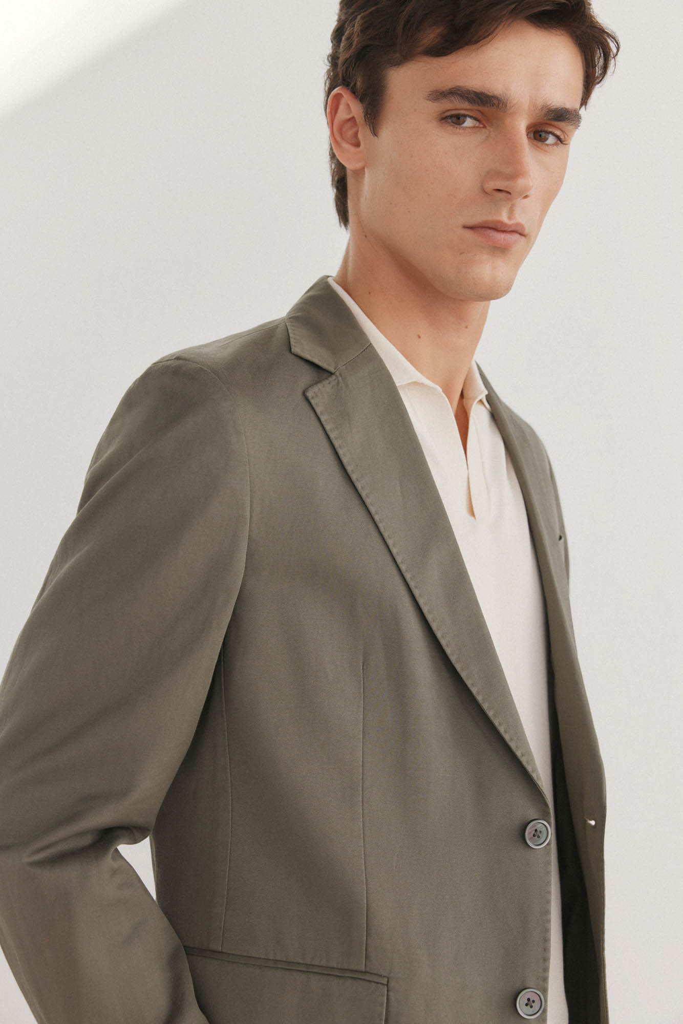 Blazer de algodão e linho | Fatos de homem | Pedro del Hierro