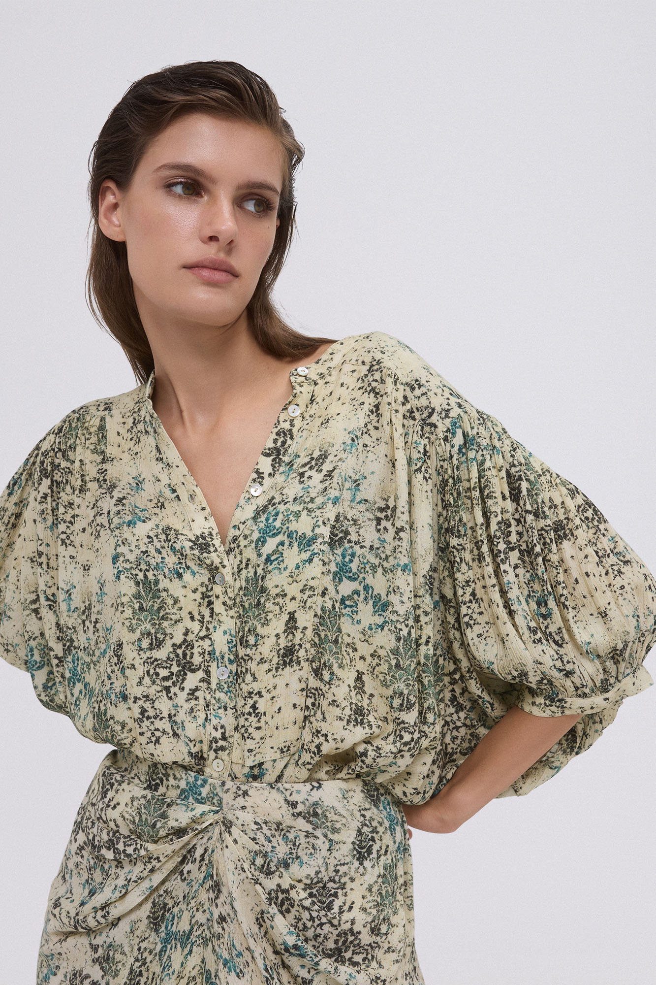 Blusa fluida | Camisas y blusas de mujer | Pedro del Hierro